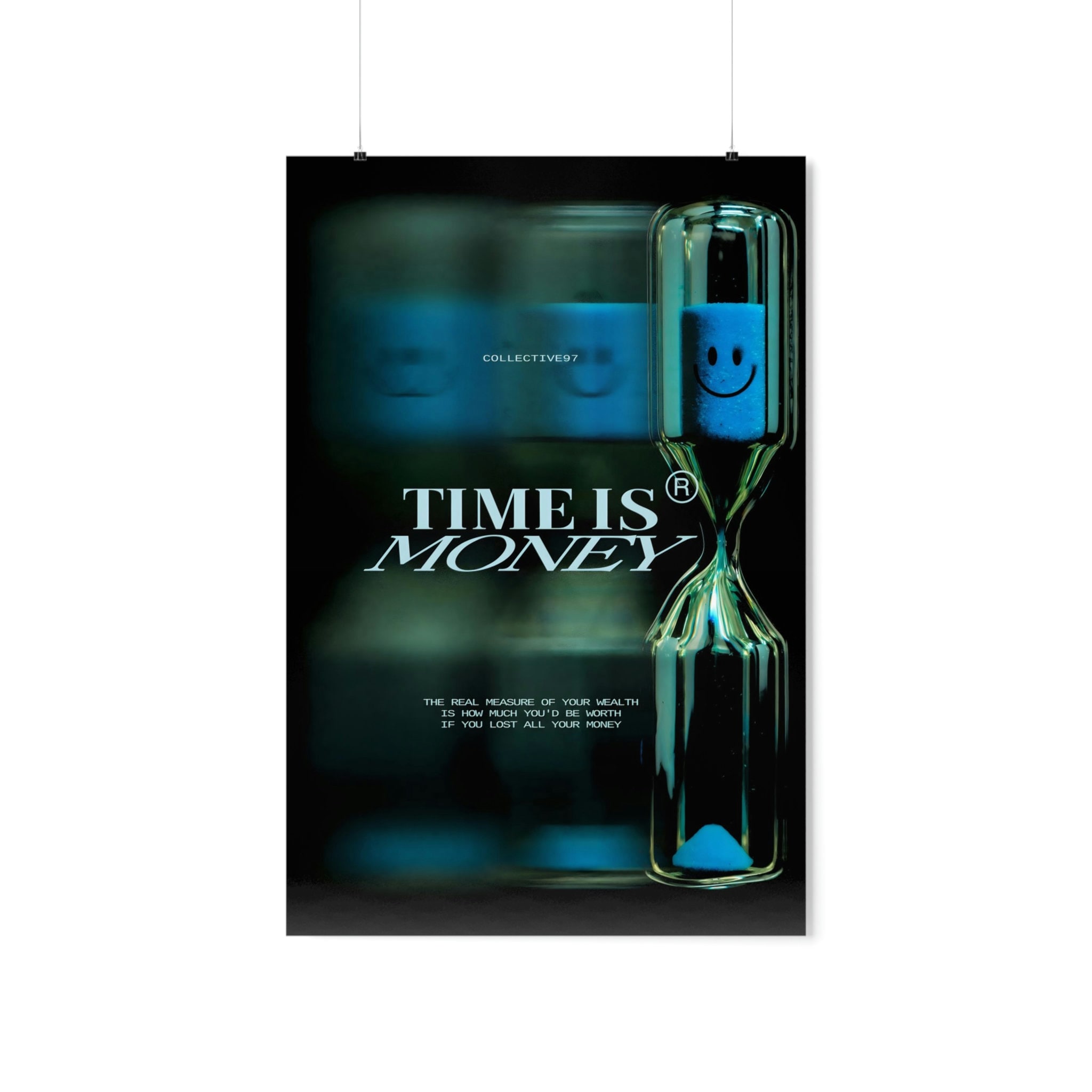 Time is Money Print, Wall Decor, Wall Art, Office Decor, Modern Art ...