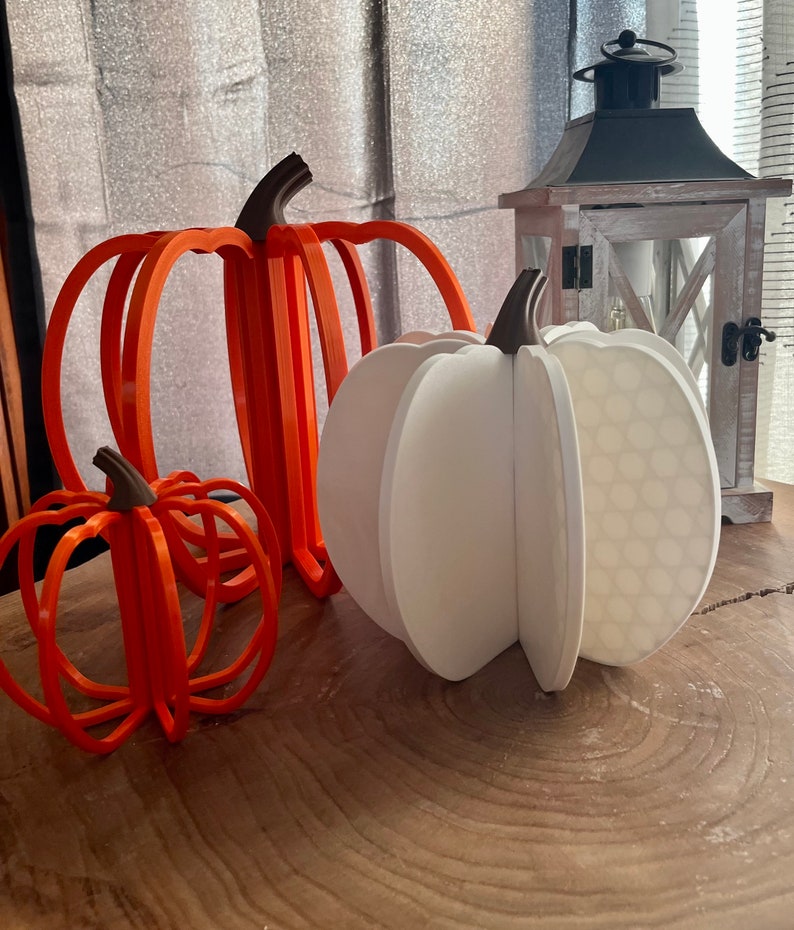 3D Printed Pumpkins - Etsy