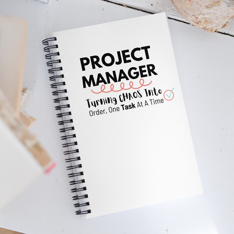 Project Manager Notebook Turning Chaos Into Order - Etsy