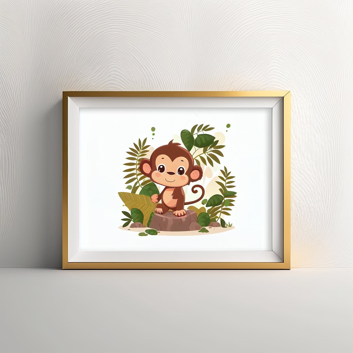 Swinging Into Adventure With Our Cute Monkey in the Jungle, Safari ...