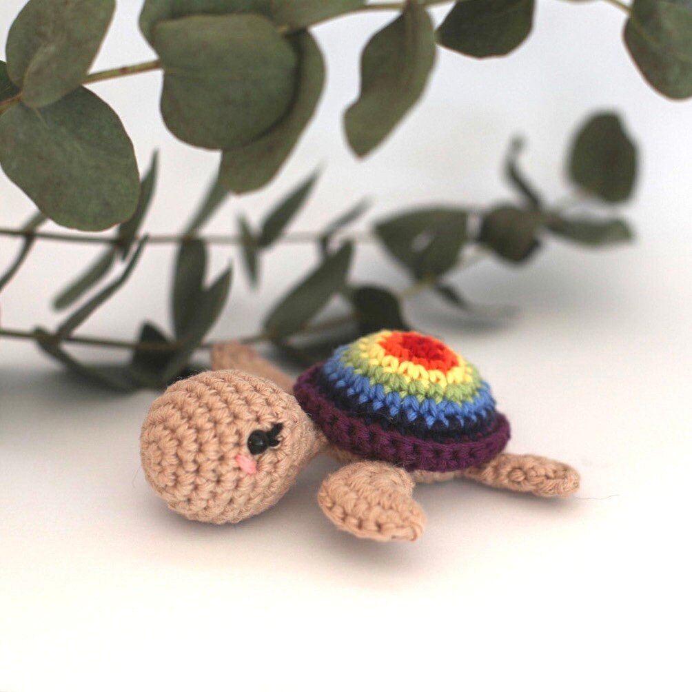Crochet Pattern for a Little Turtle - Etsy