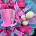 A Top Hat Bunny Easter Wreath - Etsy