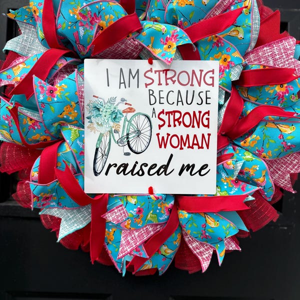 Strong Women Wreath - Etsy