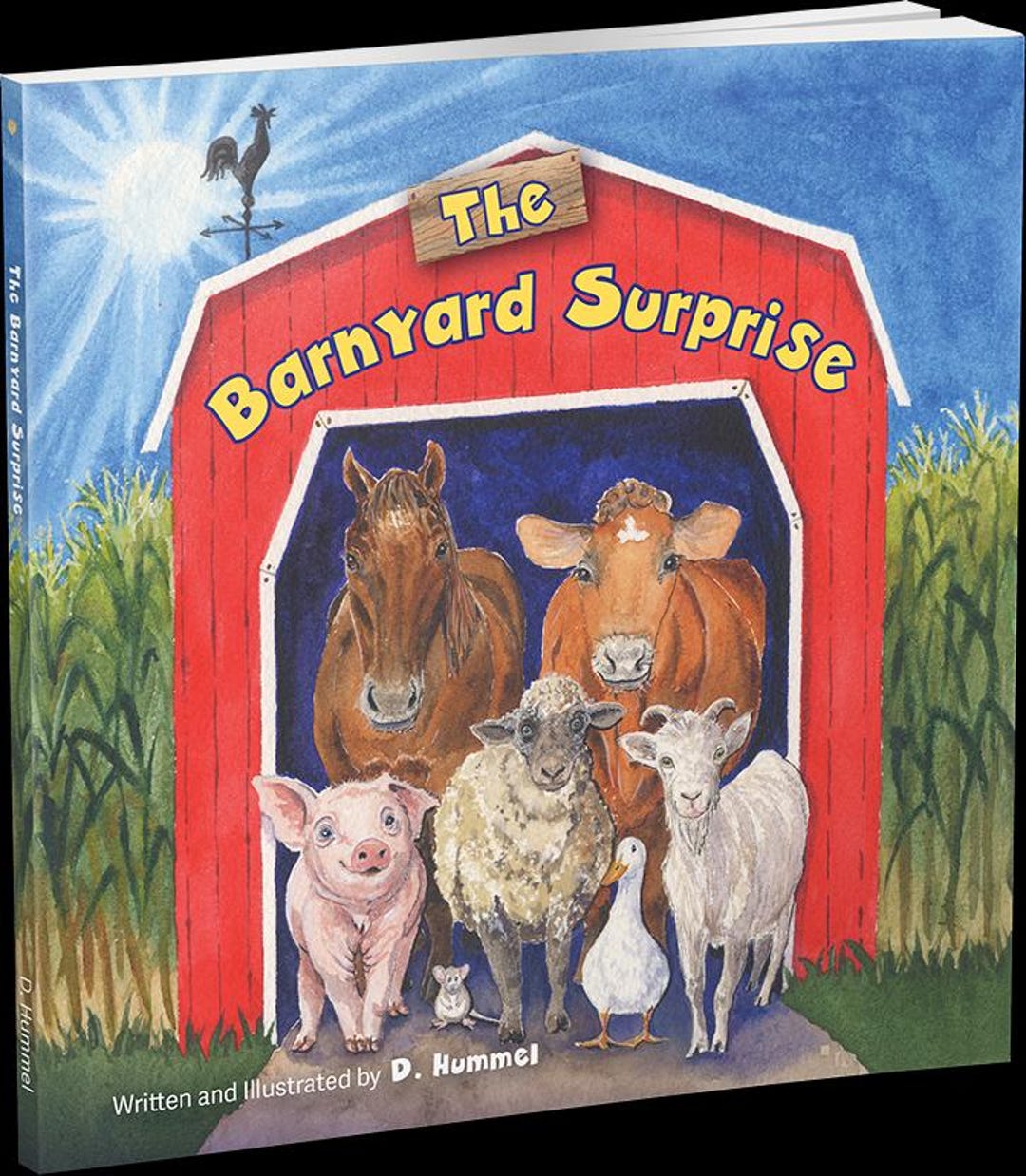 THE BARNYARD SURPRISE Children's Story Book - Etsy