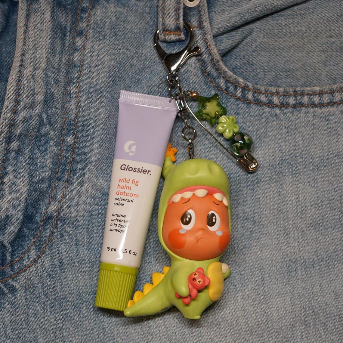 Twinkle Twinkle Keychain With Lip Balm - Bag Charm - Handmade - Popmart ...