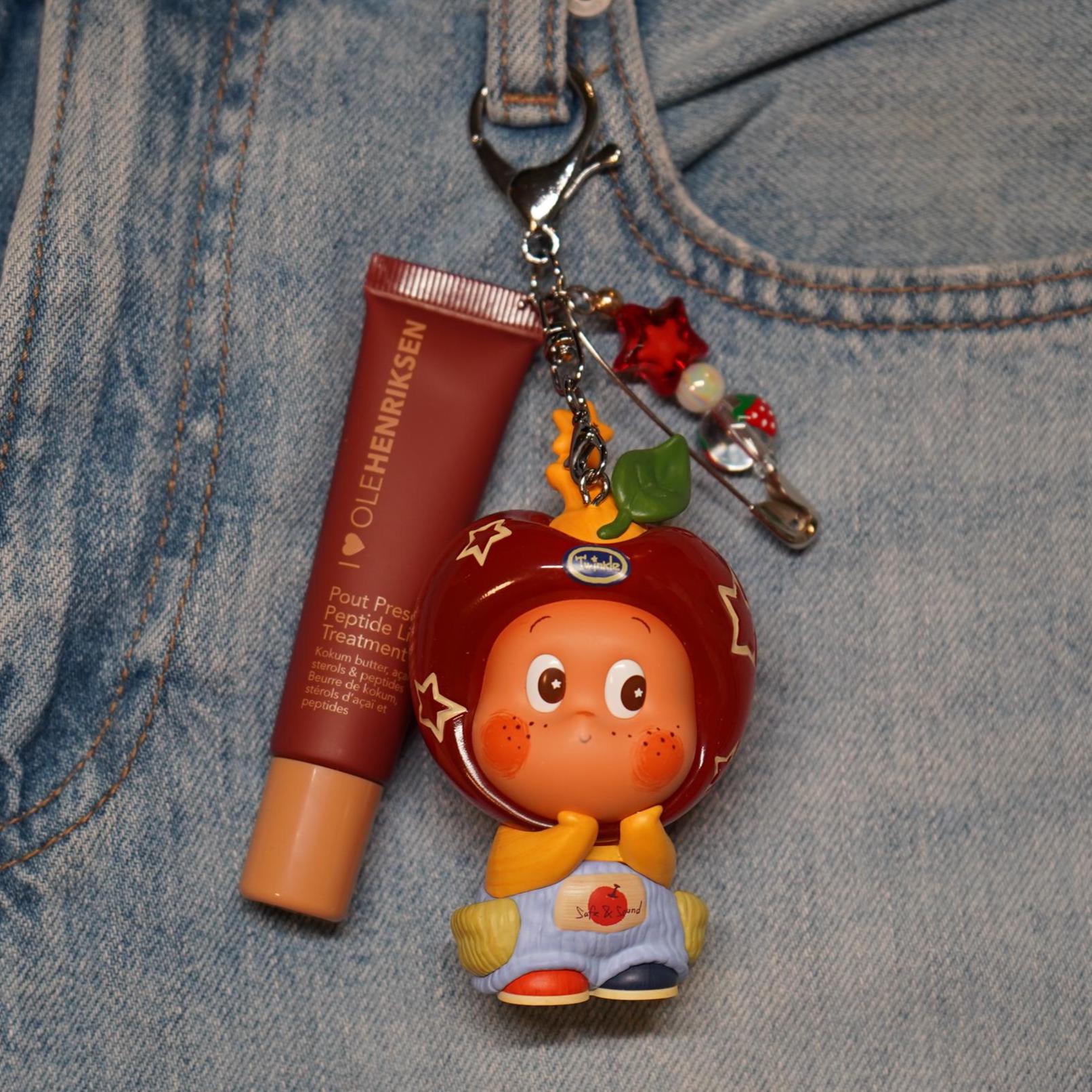 Twinkle Twinkle Keychain With Lip Balm - Bag Charm - Handmade - Popmart ...