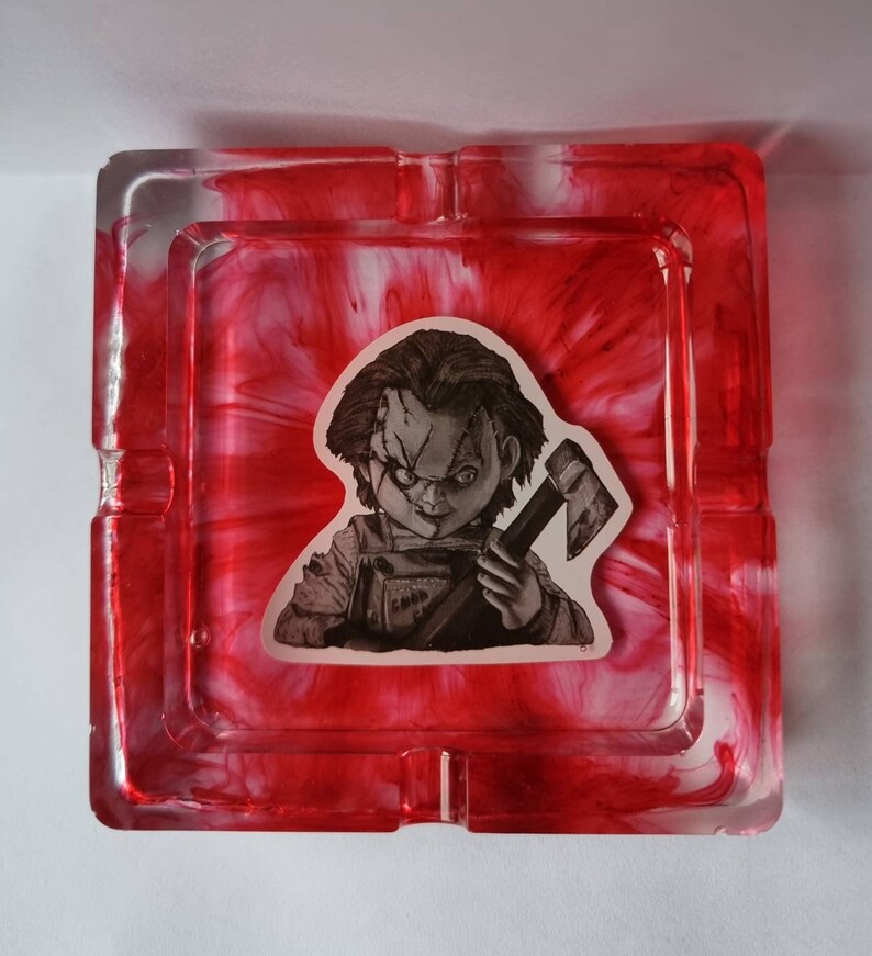 Chucky Resin Ashtray - Etsy