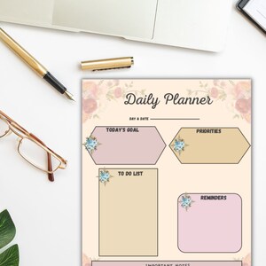 Bundle of Printable Digital Monthly , Weekly and Daily Planner - Etsy
