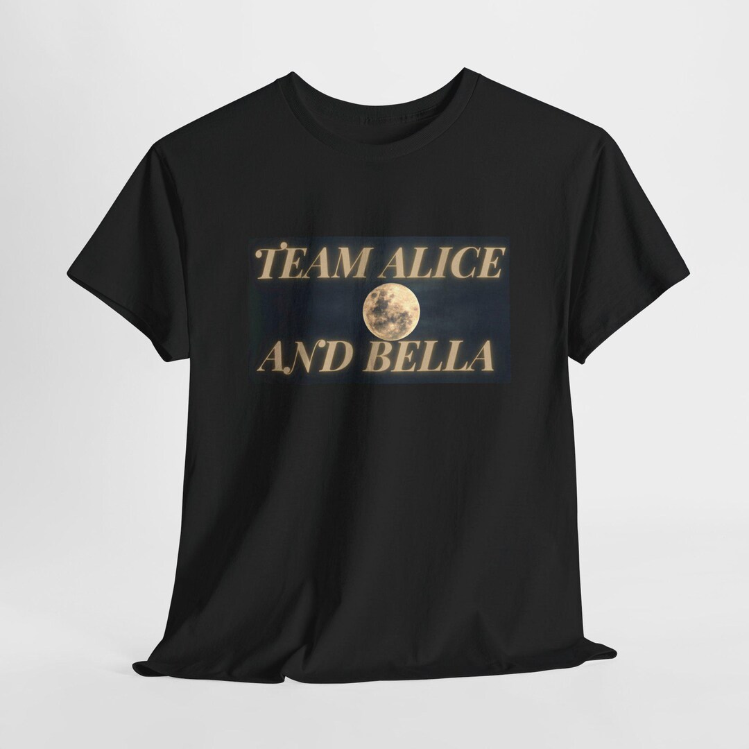 Twilight Team Alice and Bella Shirt - Etsy