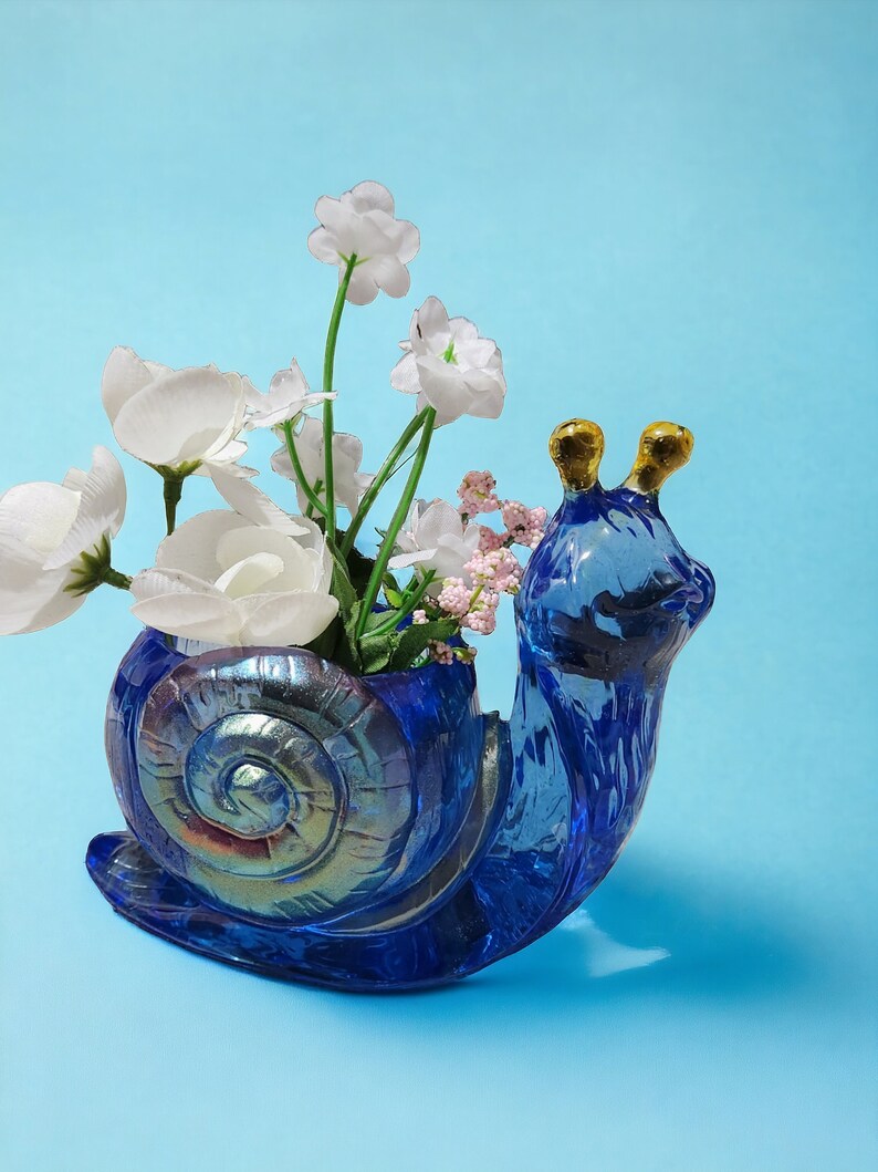 Snail Flower Pot, Snail Candle Holder, Snail Trinkets Bowl - Etsy