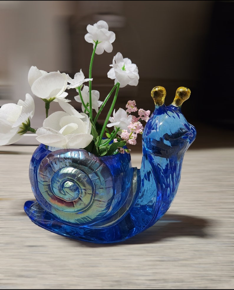 Snail Flower Pot, Snail Candle Holder, Snail Trinkets Bowl - Etsy