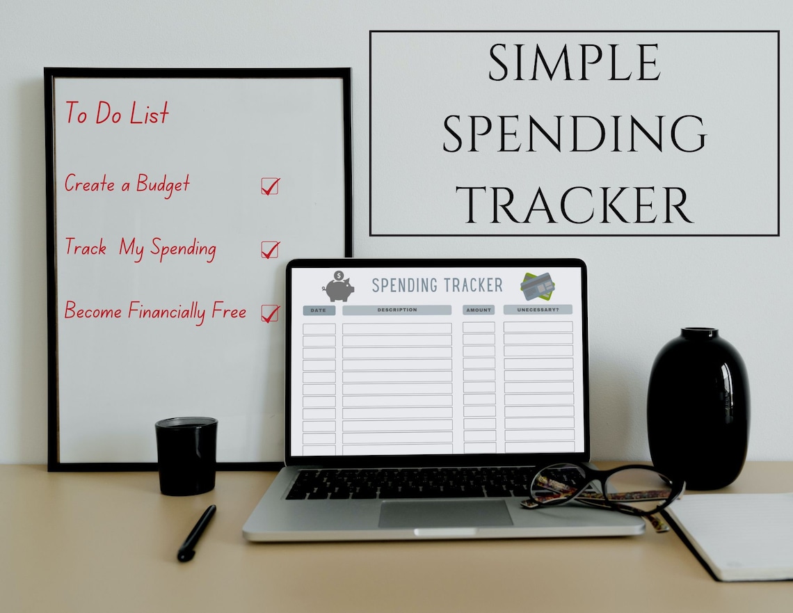 Spending Tracker Sheet, Budgeting Sheet, Track Your Spending Template ...