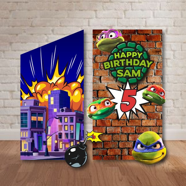 Tmnt Decorations - Etsy
