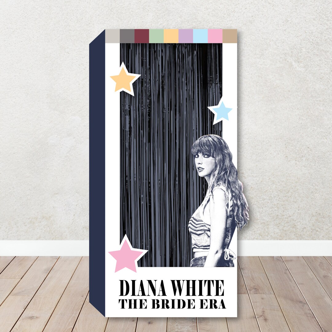 Taylor Swift Box Photo Booth. Eras Tour Box Birthday Photobooth. the ...