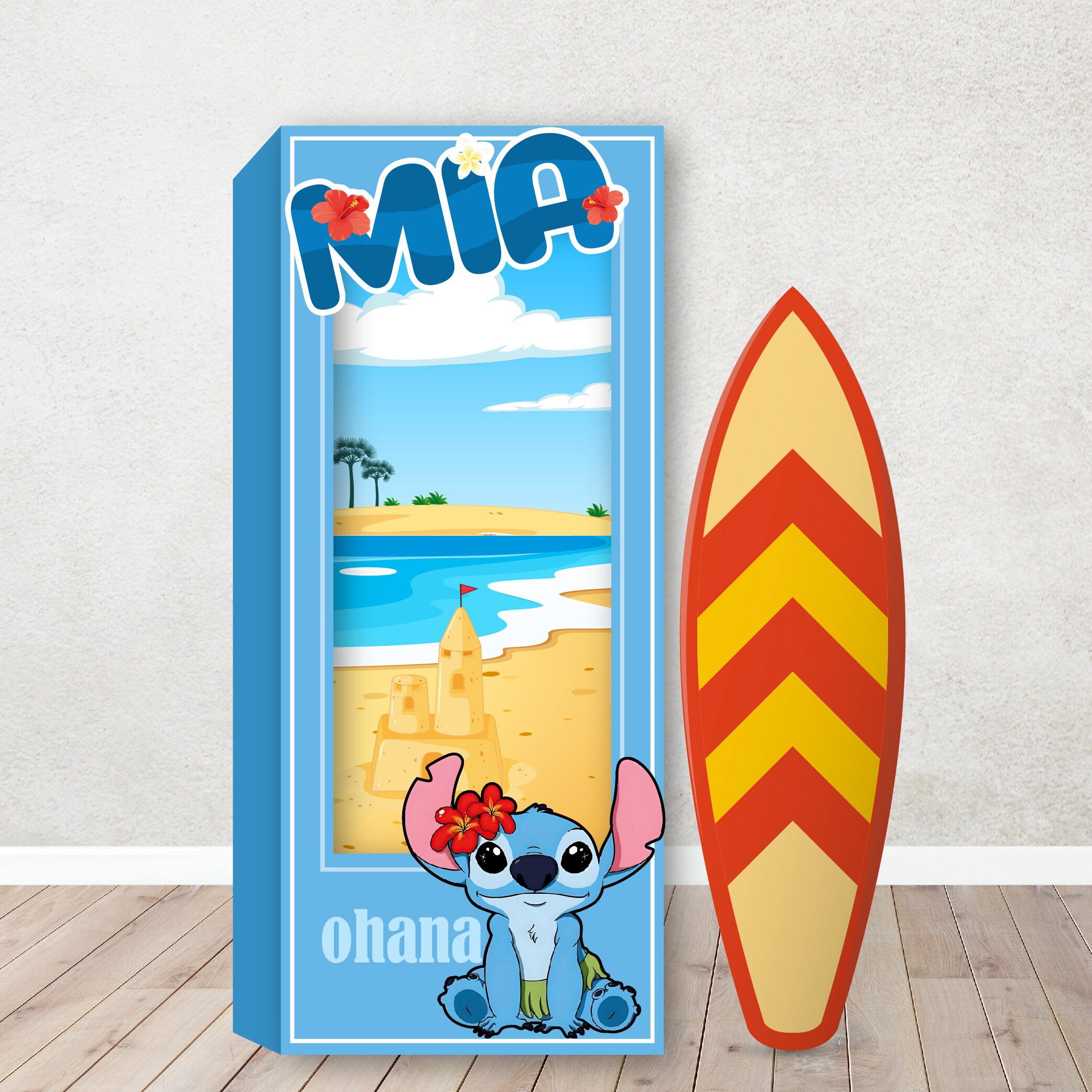 Lilo and Stitch Inspired Box Photo Booth. Lilo and Stitch Box - Etsy