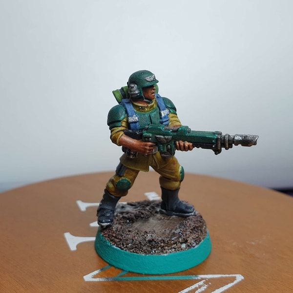 Imperial Guard 40k Miniature - Etsy