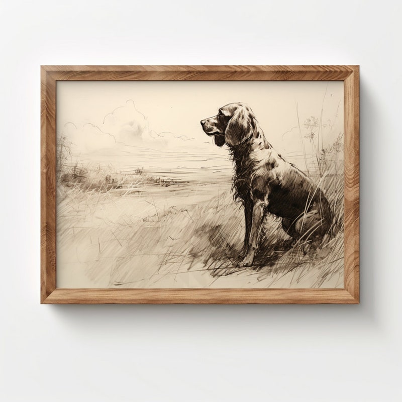 Hunting Dog - Etsy