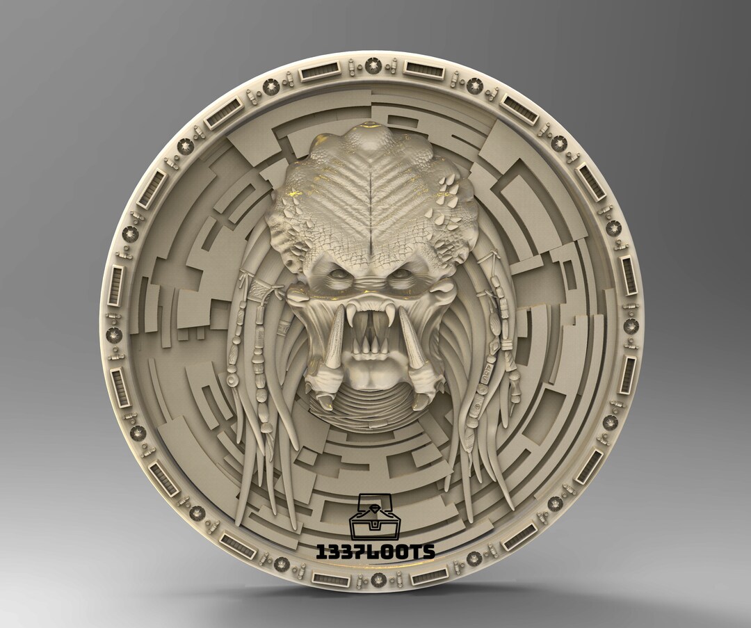 Predator CNC 3d Relief STL MODEL - Etsy