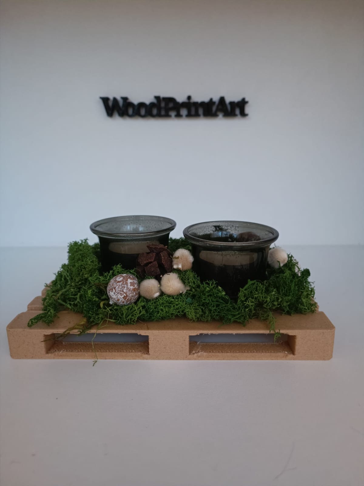 Natural Rusticity: Wooden Pallets Made of Wood Fiber Filament in ...