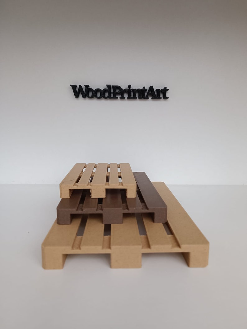 Natural Rusticity: Wooden Pallets Made of Wood Fiber Filament in ...