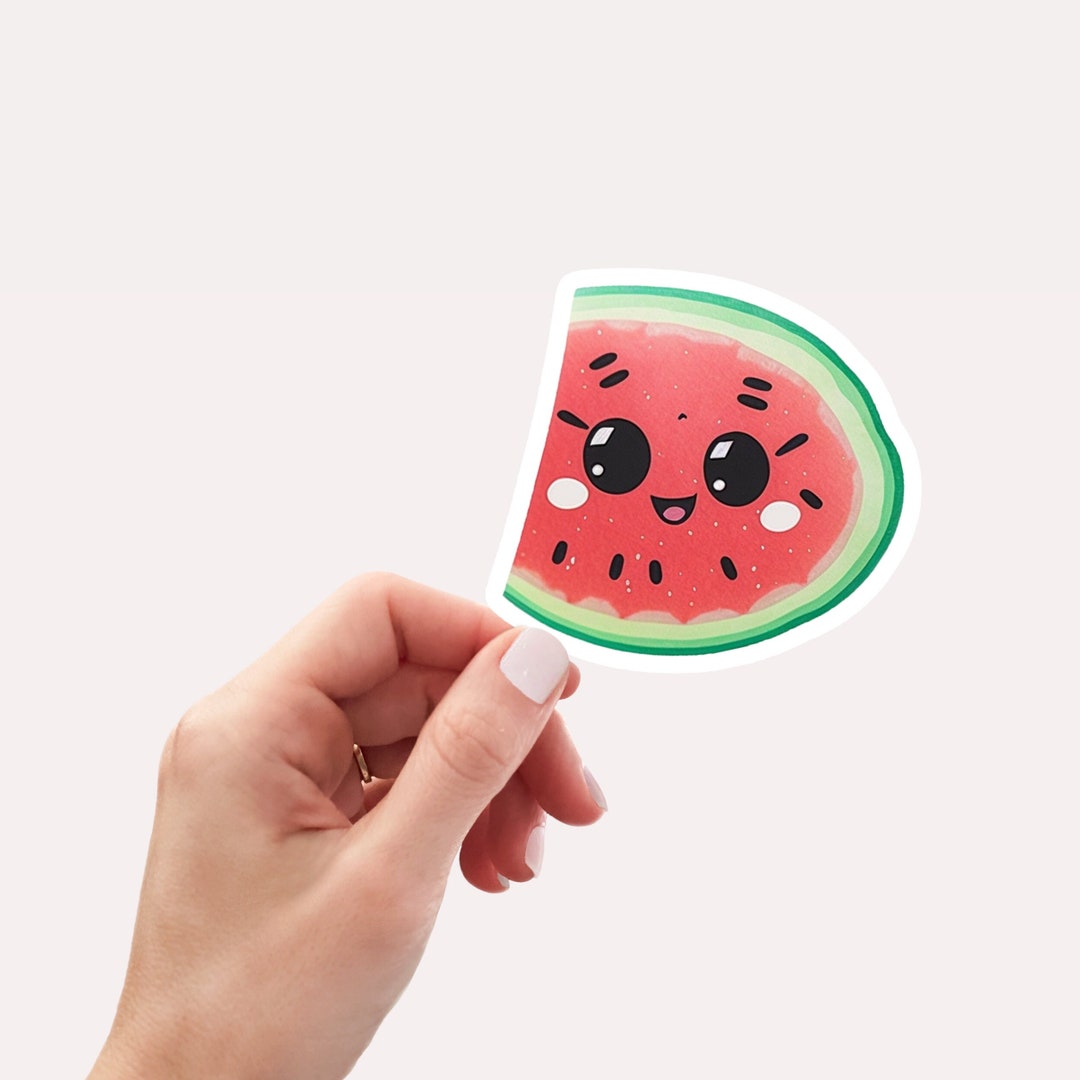 Cute Watermelon Sticker/decal, Laptop Vinyl Sticker for Laptop, Cute ...
