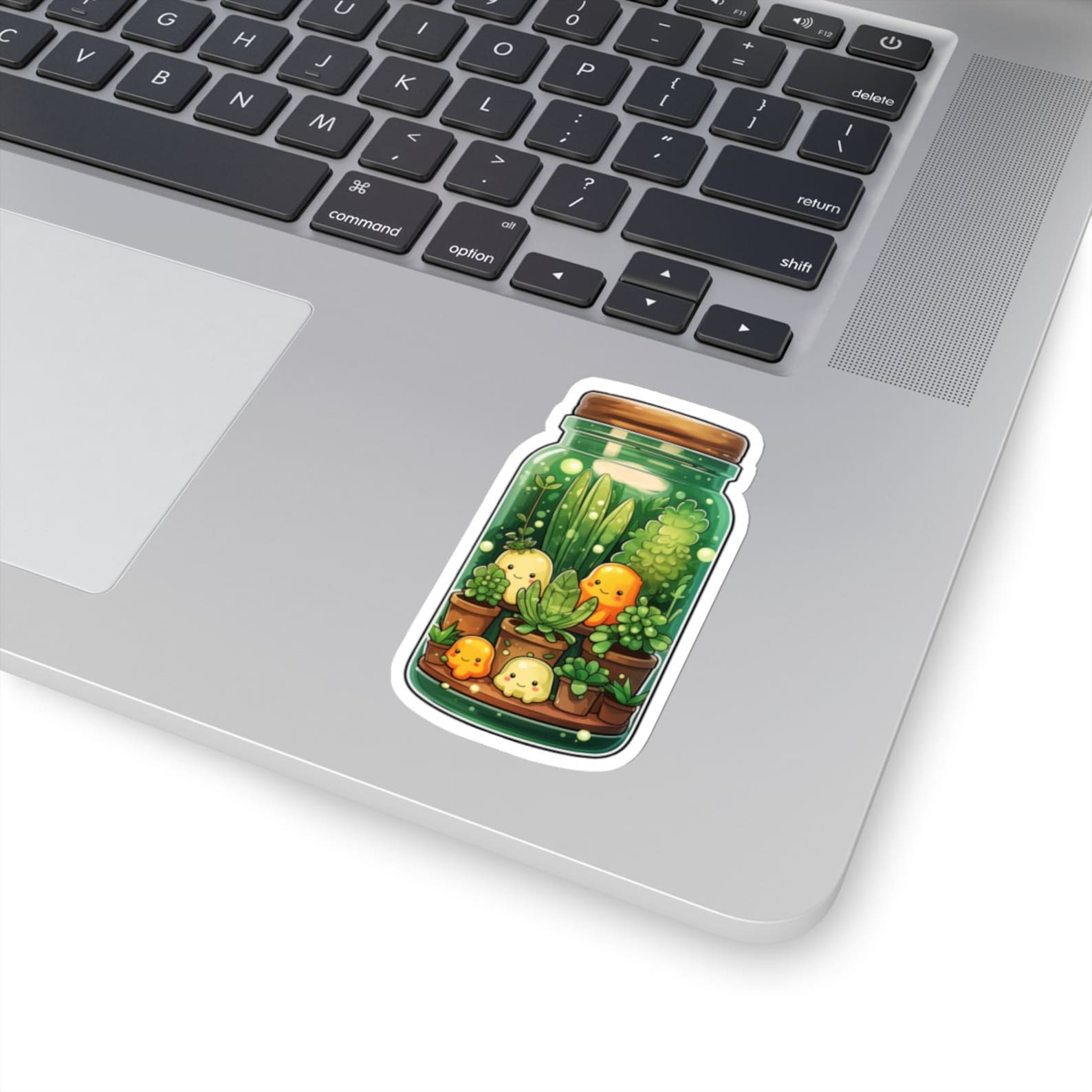 Cute Sprites in a Jar Vinyl Sticker, Cute Blobs Sticker, Cute Sticker ...