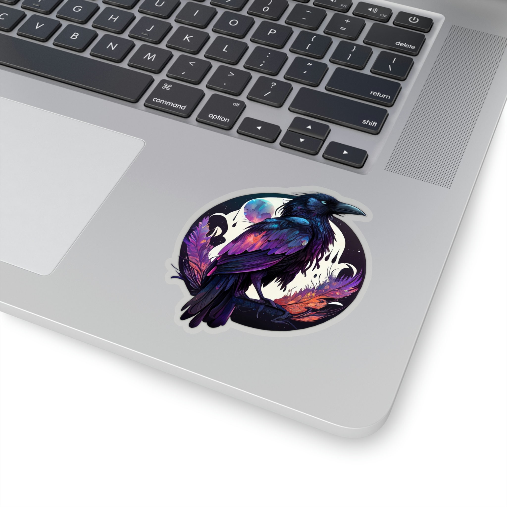 Magical Raven Sticker Vinyl Sticker Raven Sticker Raven - Etsy