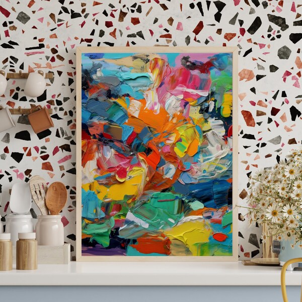Bright Painting - Etsy