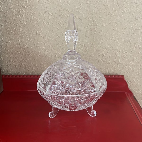 Crystal Candy Dish - Etsy