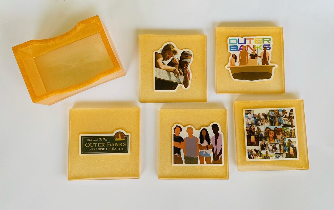 Outer Banks Coaster Set - Etsy