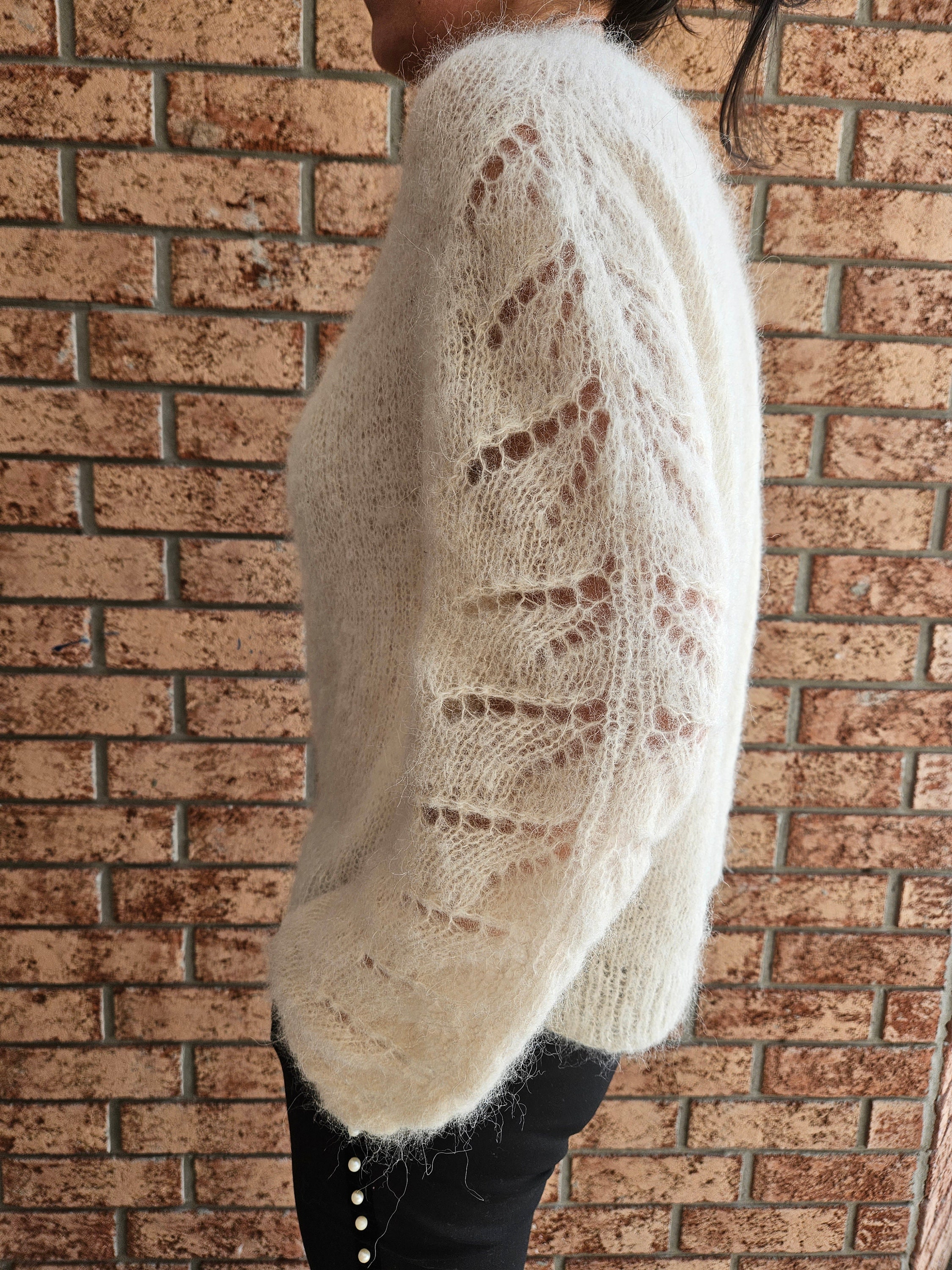 KNITTING PATTERN , Easy to Knit, Top-down Sweater, Jumper Top - Etsy