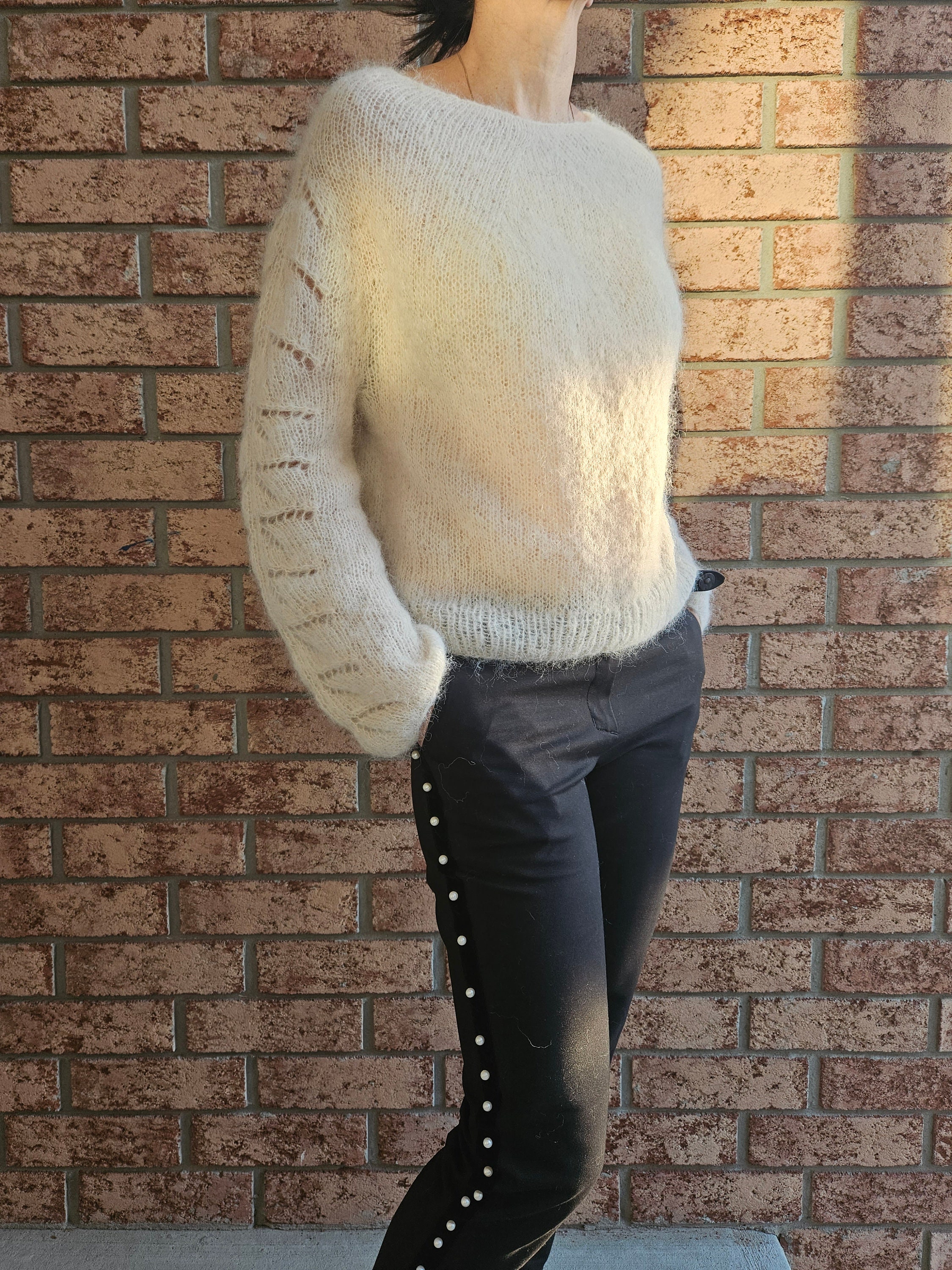 KNITTING PATTERN , Easy to Knit, Top-down Sweater, Jumper Top - Etsy