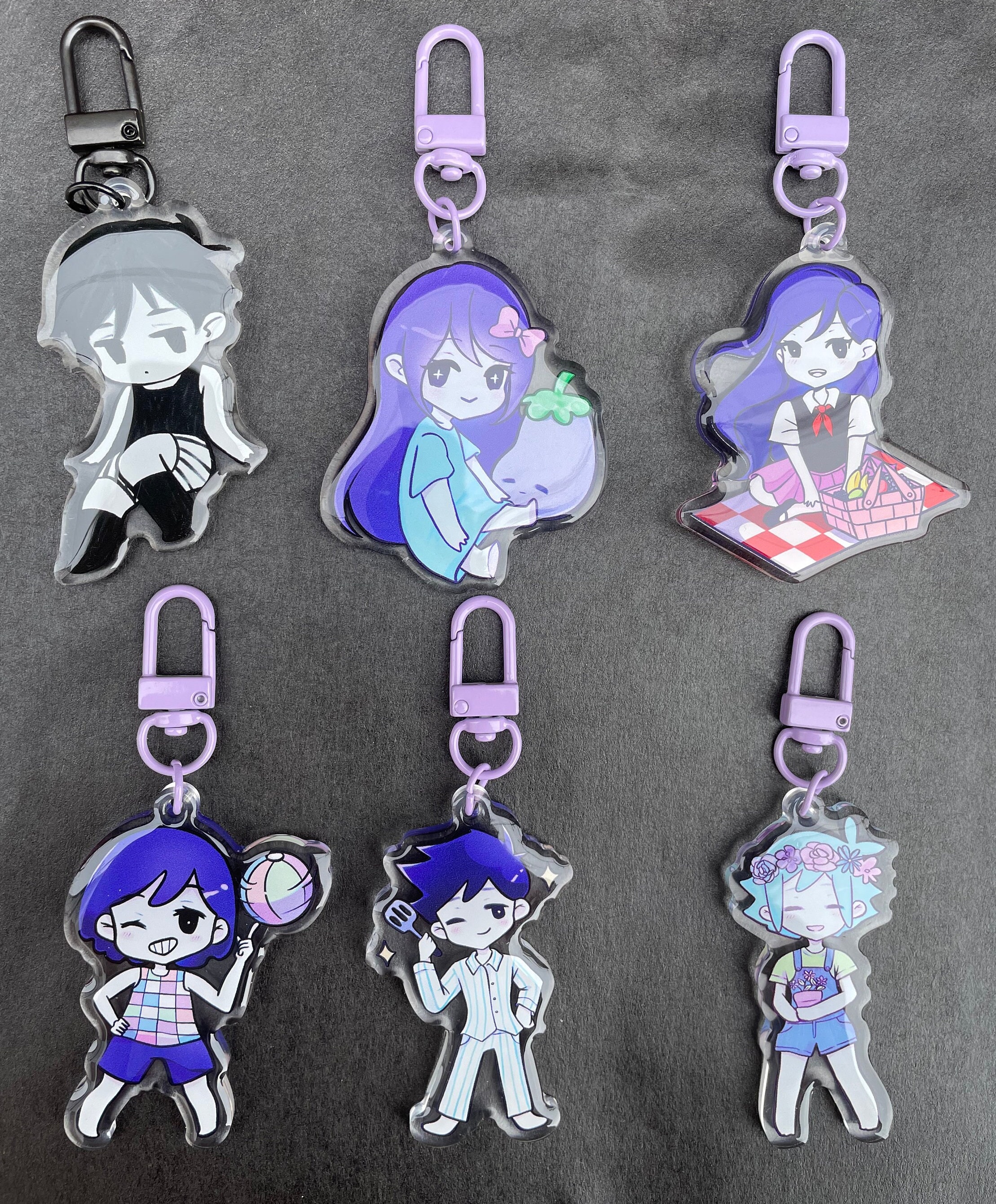 OMORI Headspace Chibi Acrylic Keychains - Etsy Australia