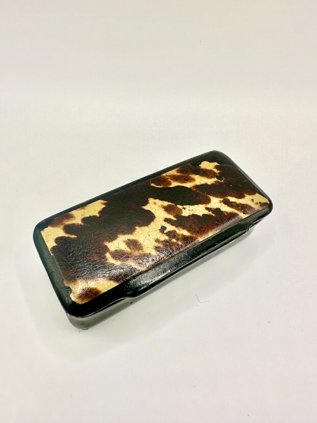 Victorian Tortoiseshell Snuff Box - Etsy