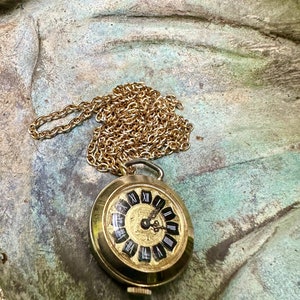 Vintage Gold Plated Swiss Cardinal Windup Pocket Watch - Etsy