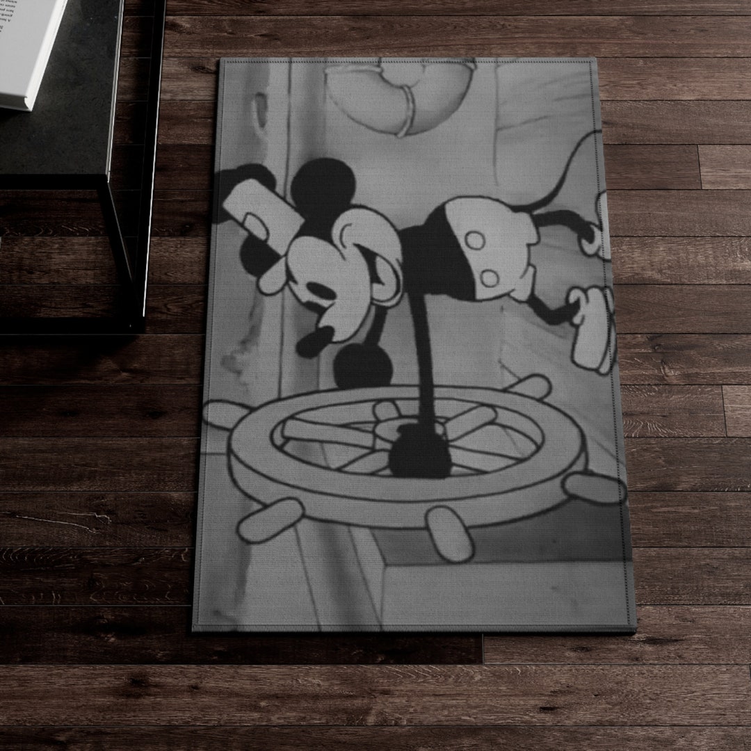 Dornier Rug-steamboat Willie-mickey Mouse-disney Public Domain ...