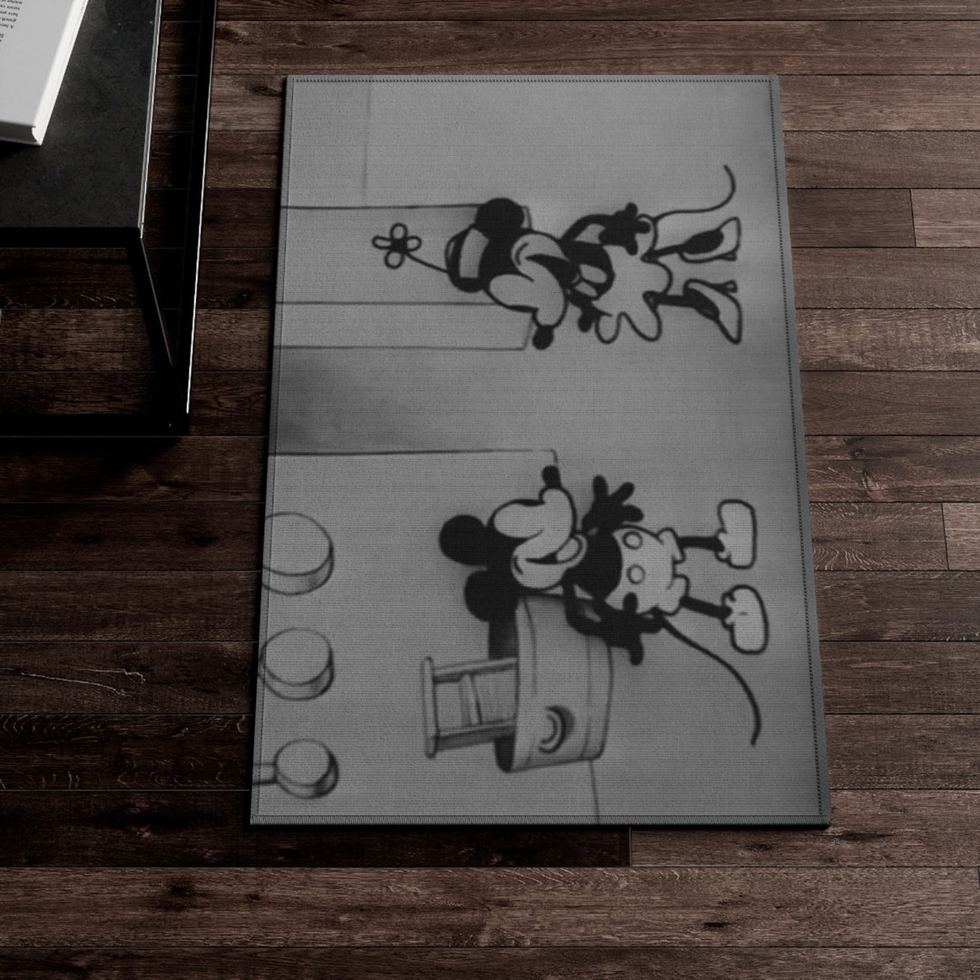 Dornier Rug-steamboat Willie-mickey Mouse-disney Public Domain ...