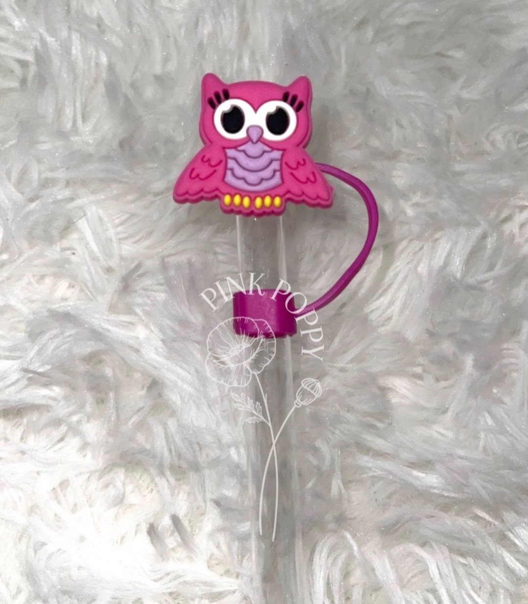 Owl 10mm Straw Topper, Stanley Cup Accessories, Stanley Straw Topper ...