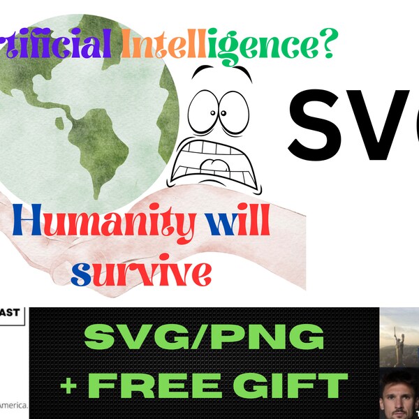 Artificial Intelligence Svg - Etsy