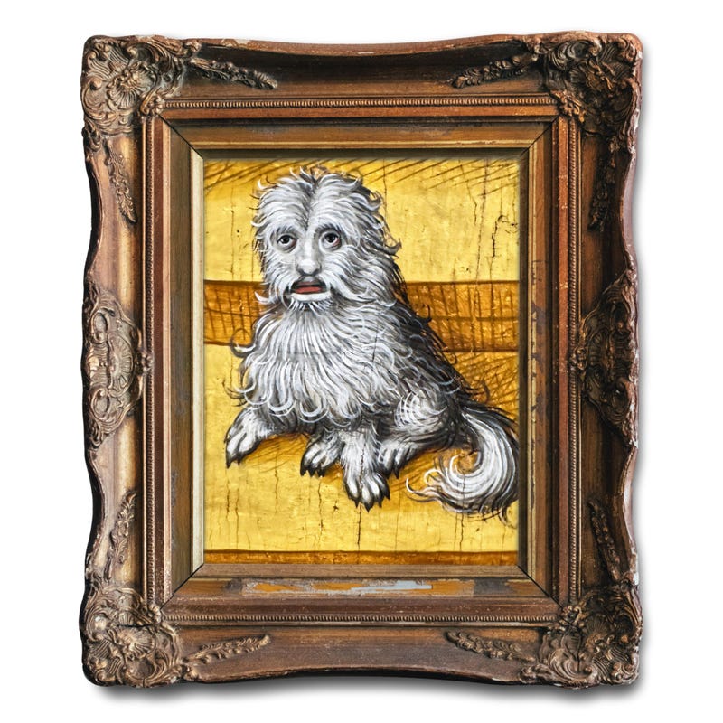 Medieval Dog Paintings - Etsy