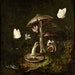 Dark Renaissance Still Life, Creepy Antique Still Life Painting, Snakes ...