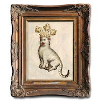 Feline Aristocracy - LIMITED EDITION Gothic Vintage Art Print, 18th ...