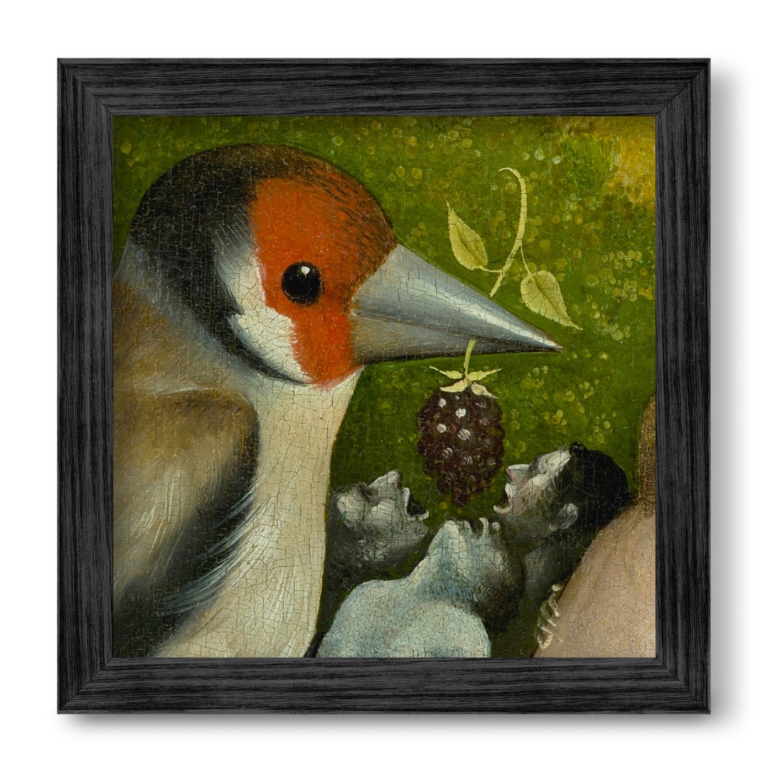 Medieval Art, Bird Feeding Men, Weird Renaissance Art, Detail From the ...