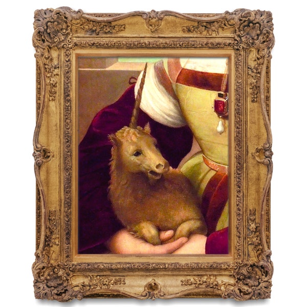 Unicorn Painting - Etsy