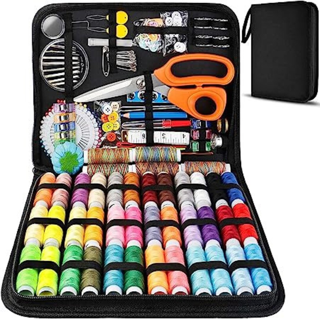 Large Sewing Kit, 200 Premium Sewing Supplies, 41 XL - Etsy