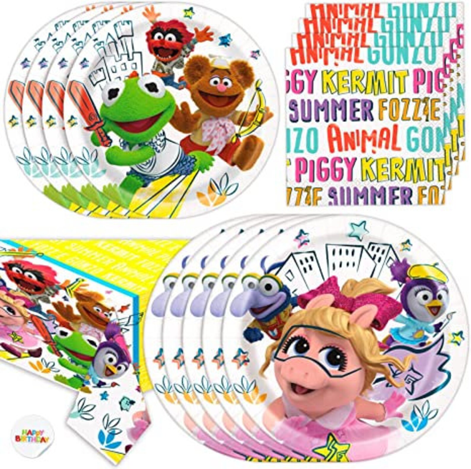 Disney Muppet Babies Birthday Party Supplies Muppet Party - Etsy