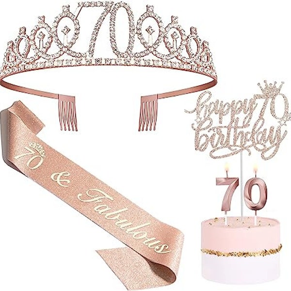 Tiara for 70th Birthday - Etsy