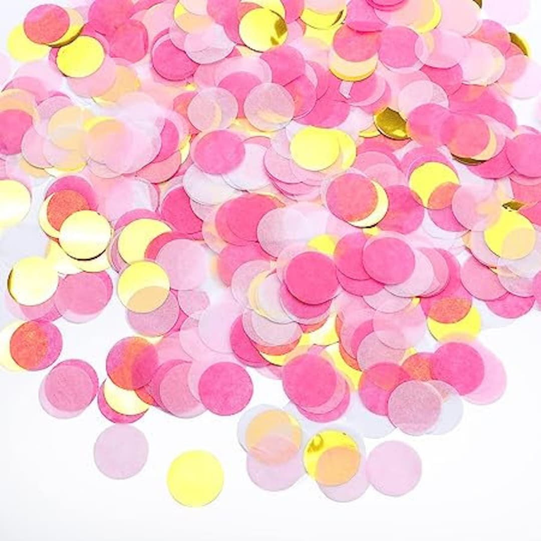Tissue Paper Confetti Circles - Round Paper Confetti Dots - Etsy