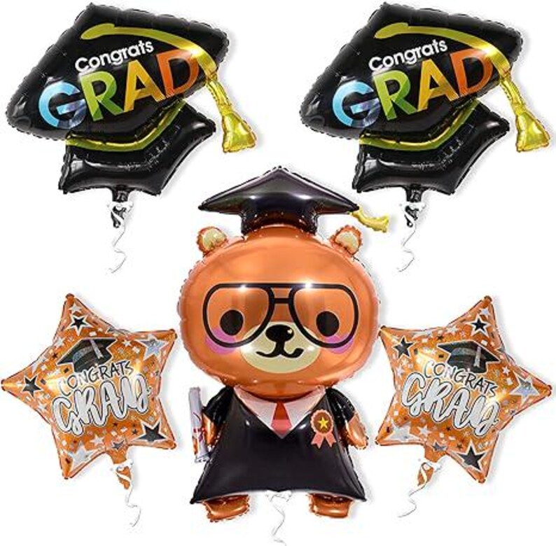 36" Giant Kindergarten Graduation Balloons — Perfect Decoration for ...