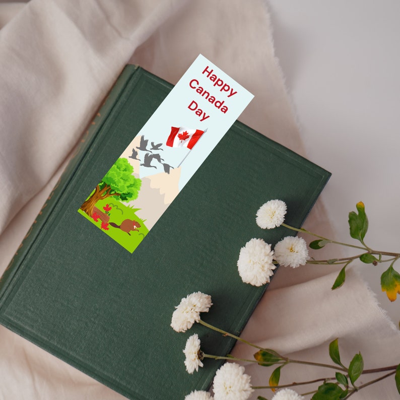 Canada Day July 1 Printable Bookmarks Digital Download - Etsy